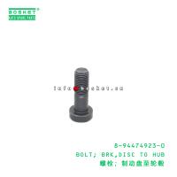 China ISUZU 8944749230 Disc to Hub Bolt for ISUZU Trucks in 1PCS Pack for sale