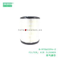 China 8-97062294-2 Air Cleaner Filter for ISUZU 100P 700P 4JJ1 4HK1 Engine Air Filter 8970622942 for sale