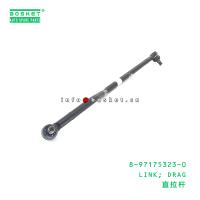 China ISUZU NKR 100P 600P Drag Link Steering Rod Compatible with 4KH1 4JB1 Made of High-Quality Special Steel for sale