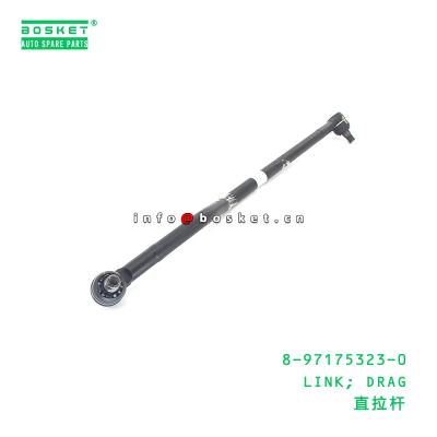 China ISUZU NKR 100P 600P Drag Link Steering Rod Compatible with 4KH1 4JB1 Made of High-Quality Special Steel for sale