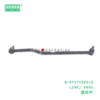 China ISUZU NKR 100P 600P Drag Link Steering Rod Compatible with 4KH1 4JB1 Made of High-Quality Special Steel for sale