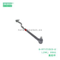 China ISUZU NKR 100P 600P Drag Link Steering Rod Compatible with 4KH1 4JB1 Made of High-Quality Special Steel for sale