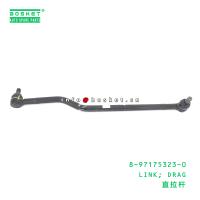 China ISUZU NKR 100P 600P Drag Link Steering Rod Compatible with 4KH1 4JB1 Made of High-Quality Special Steel for sale