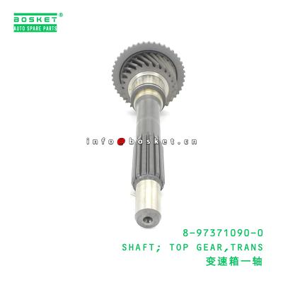 China ISUZU 8973710900 High-Quality Special Steel Top Gear Shaft with 3 Months Warranty for sale