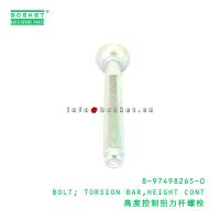 China ISUZU 8974982650 Torsion Bar Bolt with Height Control for Truck Suspension for sale
