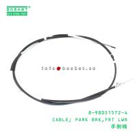 China ISUZU NLR 4JJ1T Parking Brake Cable 8980515724 FRT LWR Cable 1PCS for sale