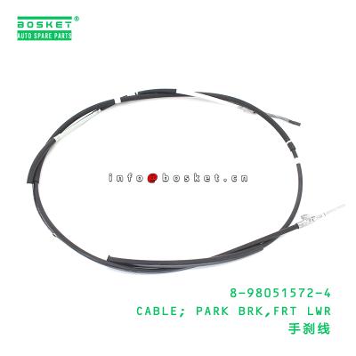 China ISUZU NLR 4JJ1T Parking Brake Cable 8980515724 FRT LWR Cable 1PCS for sale