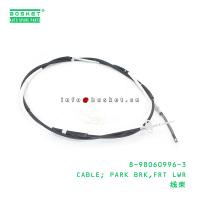 China Front Lower Parking Brake Cable Assembly for ISUZU 8980609963 with 3 Months Warranty for sale