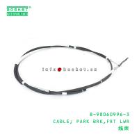 China Front Lower Parking Brake Cable Assembly for ISUZU 8980609963 with 3 Months Warranty for sale