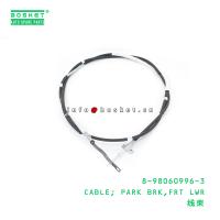 China Front Lower Parking Brake Cable Assembly for ISUZU 8980609963 with 3 Months Warranty for sale