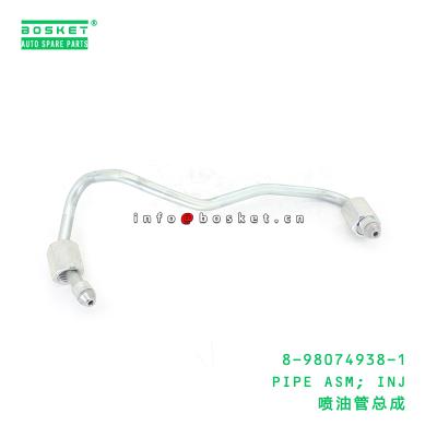 China 8-98074938-1 PIPE ASM INJ Pipe suitable for ISUZU 8980749381 for sale