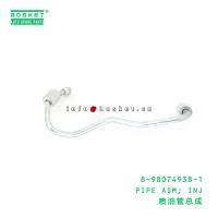 China 8-98074938-1 PIPE ASM INJ Pipe suitable for ISUZU 8980749381 for sale