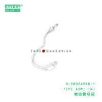 China 8-98074938-1 PIPE ASM INJ Pipe suitable for ISUZU 8980749381 for sale