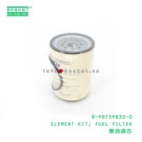 China 8-98139830-0 Fuel Filter Element Kit for ISUZU NMR NPR NQR 8981398300 (1PCS) for sale