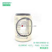 China 8-98139830-0 Fuel Filter Element Kit for ISUZU NMR NPR NQR 8981398300 (1PCS) for sale