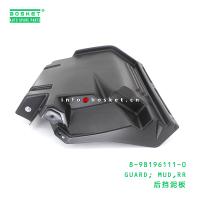 China 8-98196111-0 Rear Mud Guard for ISUZU 8981961110 with Neutral Box Packaging and 3 Months Warranty for sale