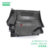 China 8-98196111-0 Rear Mud Guard for ISUZU 8981961110 with Neutral Box Packaging and 3 Months Warranty for sale