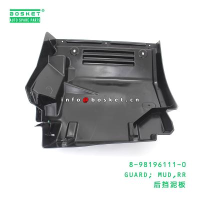 China 8-98196111-0 Rear Mud Guard for ISUZU 8981961110 with Neutral Box Packaging and 3 Months Warranty for sale