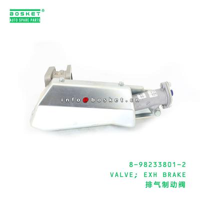 China 8-98233801-2 VALVE EXH BRAKE suitable for ISUZU 8982338012 Brake Valve for sale