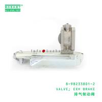 China 8-98233801-2 VALVE EXH BRAKE suitable for ISUZU 8982338012 Brake Valve for sale