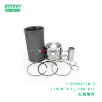 China Engine Cylinder Liner Set Suitable for ISUZU 4HK1/6HK1 with 1PCS Pack Quantities and 3 Months Warranty for sale