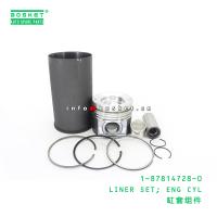 China Engine Cylinder Liner Set Suitable for ISUZU 4HK1/6HK1 with 1PCS Pack Quantities and 3 Months Warranty for sale