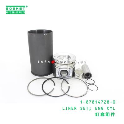 China Engine Cylinder Liner Set Suitable for ISUZU 4HK1/6HK1 with 1PCS Pack Quantities and 3 Months Warranty for sale