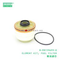 China 8-98159693-0 Fuel Filter Element Kit for ISUZU NKR 4KH1 8981596930 with 3 Months Warranty for sale