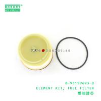 China 8-98159693-0 Fuel Filter Element Kit for ISUZU NKR 4KH1 8981596930 with 3 Months Warranty for sale