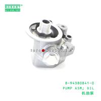 China ISUZU 8943808410 Oil Pump Assembly with 3 Months Warranty and Small Quantity Accepted for sale