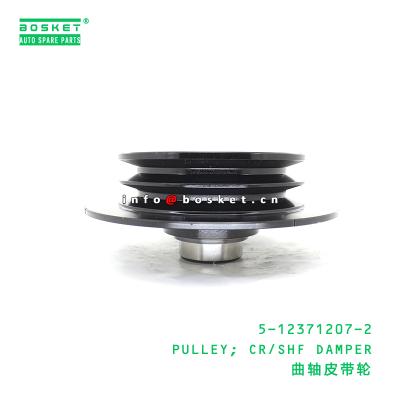 China 5-12371207-2 Pulley CR/SHF Damper Suitable for ISUZU TCM 6BD1 5123712072 Isuzu Truck Parts for sale