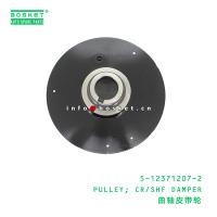 China 5-12371207-2 Pulley CR/SHF Damper Suitable for ISUZU TCM 6BD1 5123712072 Isuzu Truck Parts for sale