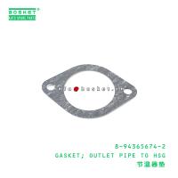 China ISUZU NKR 4JB1 Outlet Pipe to HSG Gasket 8943656742 for ISUZU NKR for sale