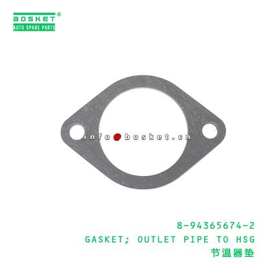 China ISUZU NKR 4JB1 Outlet Pipe to HSG Gasket 8943656742 for ISUZU NKR for sale