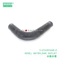China 1-21437448-2 HOSE; WATER,RAD OUTLET suitable for ISUZU 1214374482 for sale