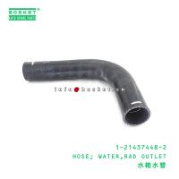 China 1-21437448-2 HOSE; WATER,RAD OUTLET suitable for ISUZU 1214374482 for sale