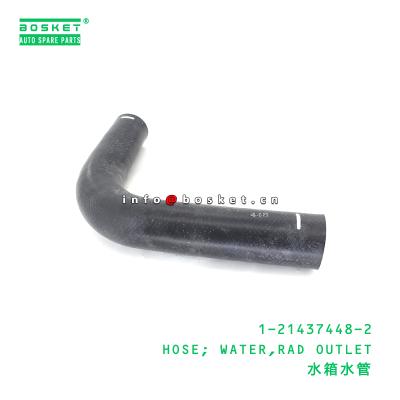 China 1-21437448-2 HOSE; WATER,RAD OUTLET suitable for ISUZU 1214374482 for sale