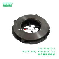 China 1-31220380-1 PLATE ASM; PRESSURE,CLU suitable for ISUZU FVR 6HE1 6SA1 6HH1 6HK1 1312203801 for sale