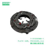 China 1-31220380-1 PLATE ASM; PRESSURE,CLU suitable for ISUZU FVR 6HE1 6SA1 6HH1 6HK1 1312203801 for sale