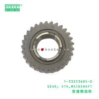 China 1-33253604-0 GEAR; 4TH,MAINSHAFT suitable for ISUZU LV 1332536040 for sale