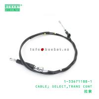 China 1-33671188-1 CABLE; SELECT,TRANS CONT suitable for ISUZU 1336711881 for sale
