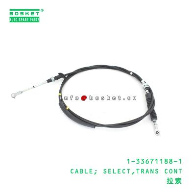 China 1-33671188-1 CABLE; SELECT,TRANS CONT suitable for ISUZU 1336711881 for sale