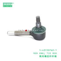 China 1-43150762-1 ROD END; TIE ROD suitable for ISUZU 1431507621 for sale