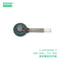 China 1-43150762-1 ROD END; TIE ROD suitable for ISUZU 1431507621 for sale