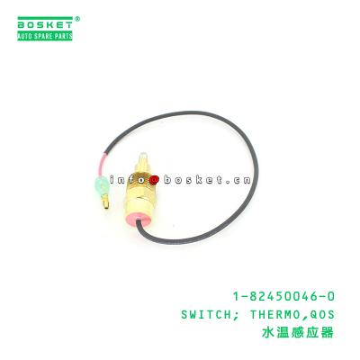 China 1-82450046-0 SWITCH; THERMO,QOS suitable for ISUZU TFR NHR54 NKR 4JA1 1824500460 for sale