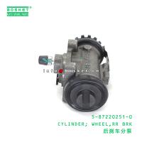 China 5-87220251-0 CYLINDER; WHEEL,RR BRK suitable for ISUZU 5872202510 for sale