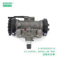 China 5-87220251-0 CYLINDER; WHEEL,RR BRK suitable for ISUZU 5872202510 for sale
