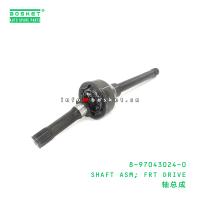 China 8-97043024-0 SHAFT ASM; FRT DRIVE suitable for ISUZU 8970430240 for sale