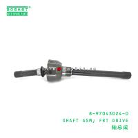 China 8-97043024-0 SHAFT ASM; FRT DRIVE suitable for ISUZU 8970430240 for sale