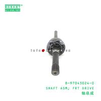 China 8-97043024-0 SHAFT ASM; FRT DRIVE suitable for ISUZU 8970430240 for sale